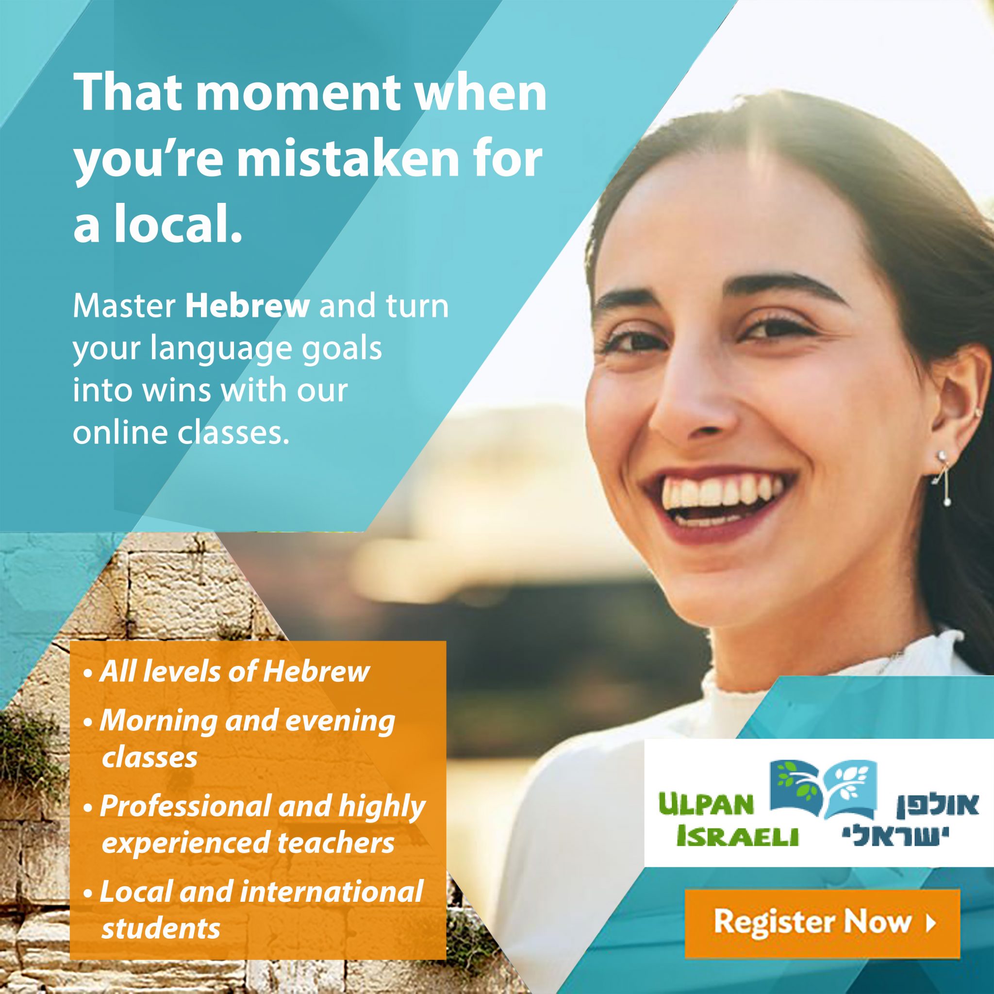 Ulpan Israeli - Learn Hebrew with courses for all levels